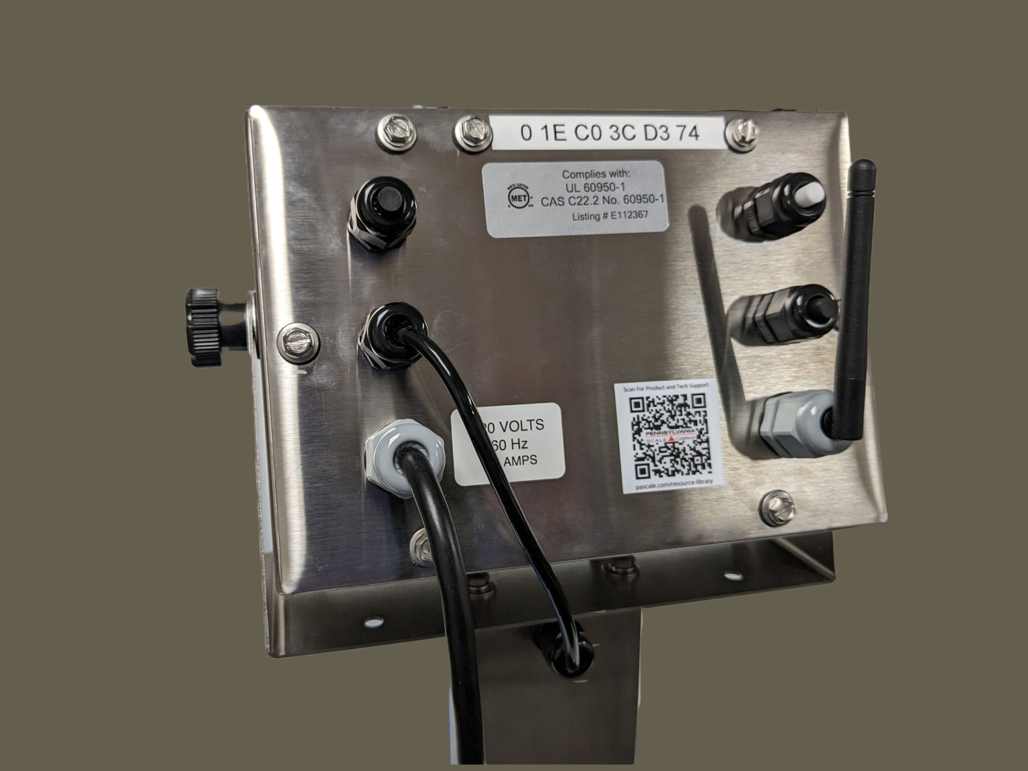 RAVAS-520 NTEP Touch Screen Pallet Jack Scale | ScaleMart